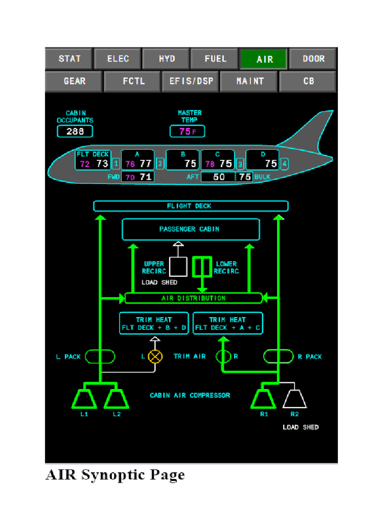 MDF Air Synoptic Page | PDF