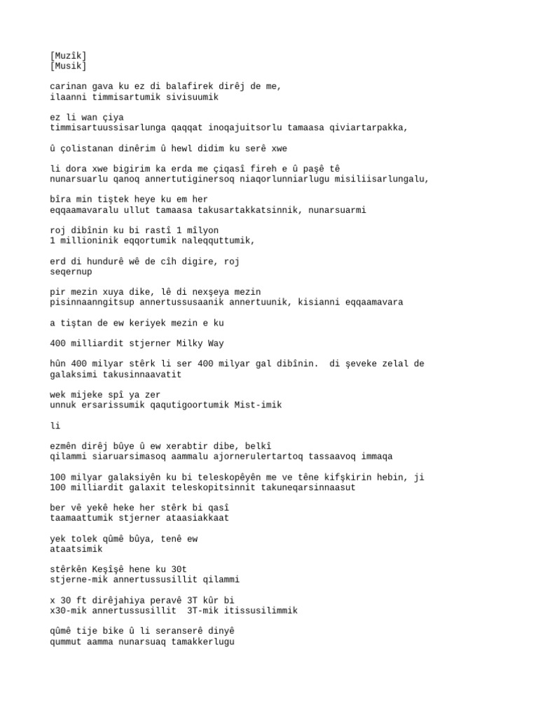 (Kurdish-Kalaallisut, Greenlandic) How Many Universes Are There - Chris ...