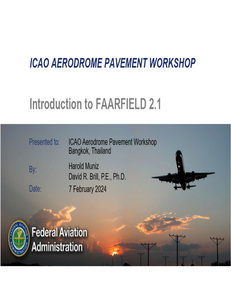 WK2 Intro To FAARFIELD 2.1 | PDF | Fracture | Road Surface