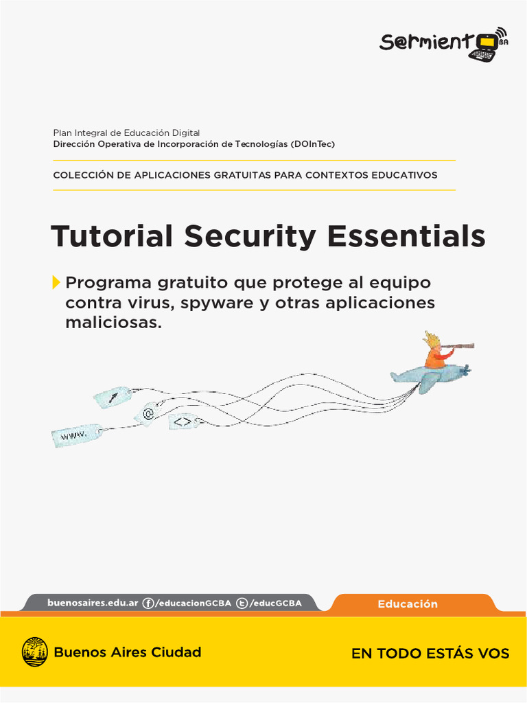 A5548d Tutorial Microsoft Security Essentials | PDF | Software | Informática