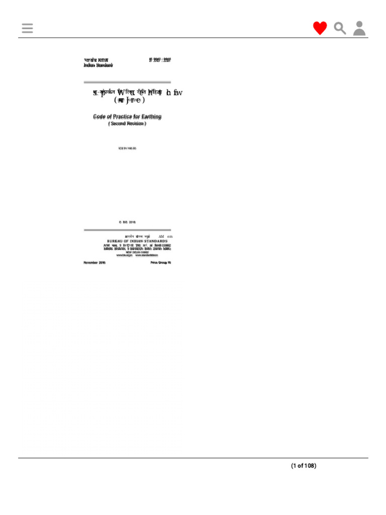 IS 3043:2018 Earthing Code of Practice | PDF | Optical Character ...