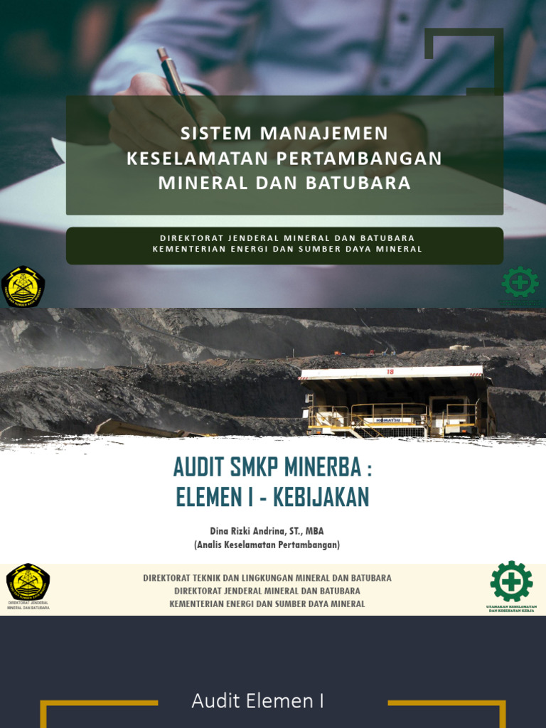 Materi 4 - Implementasi SMKP - Elemen I | PDF