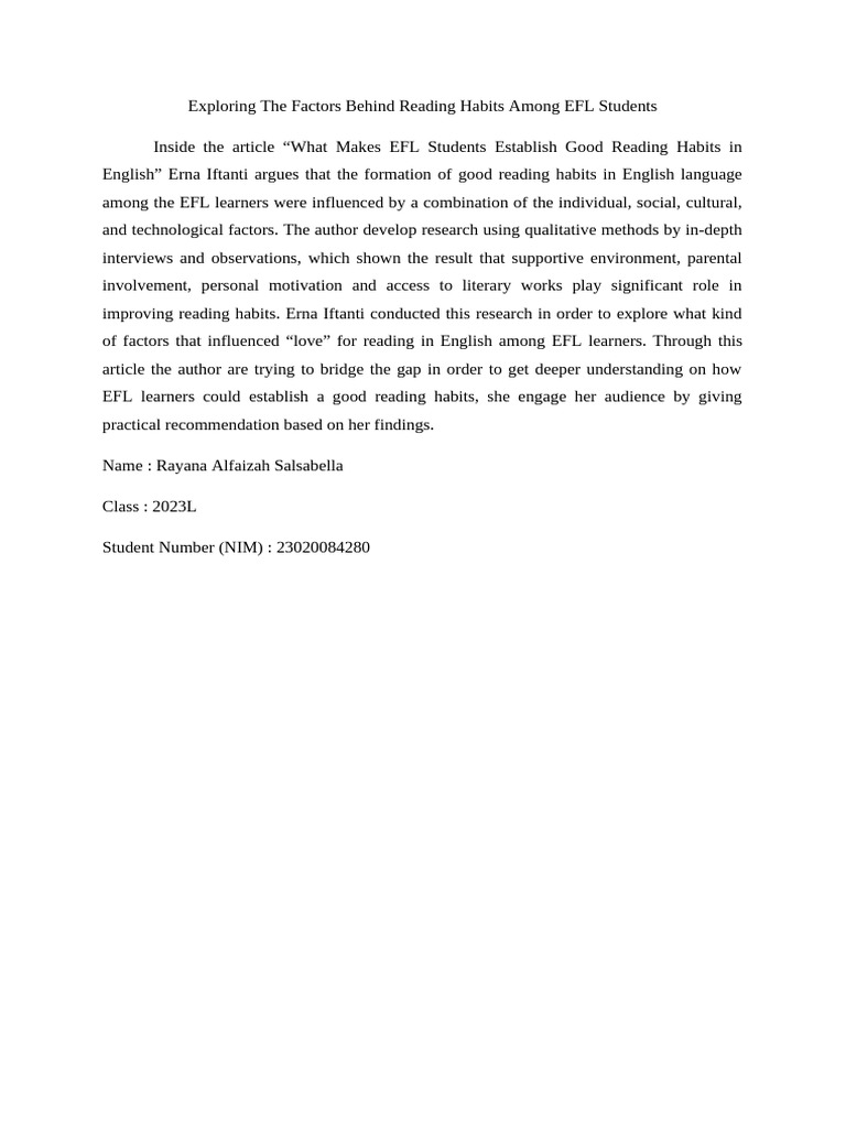 Rayana Alfaizah S. - 2023L - 280 | PDF