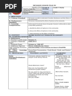 Detailed Lesson Plan in Science With Subject Integration of DRRM | PDF