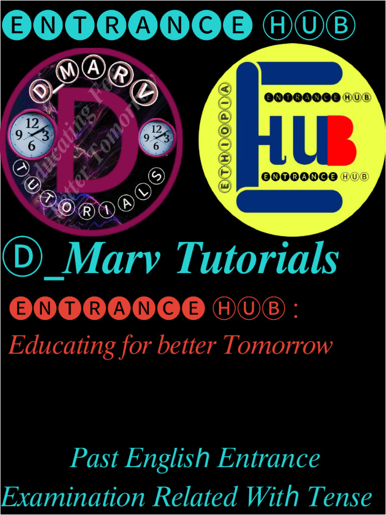 English Entrance Examination Tense Paper | PDF