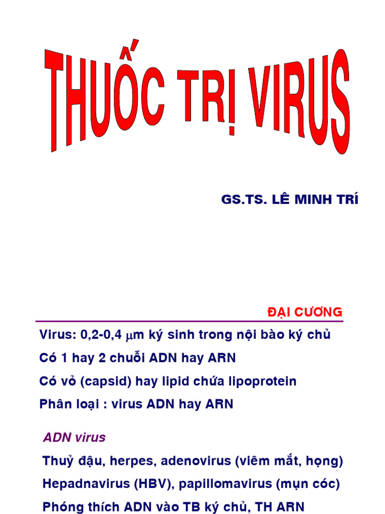 Thuoc Tri Virus | PDF