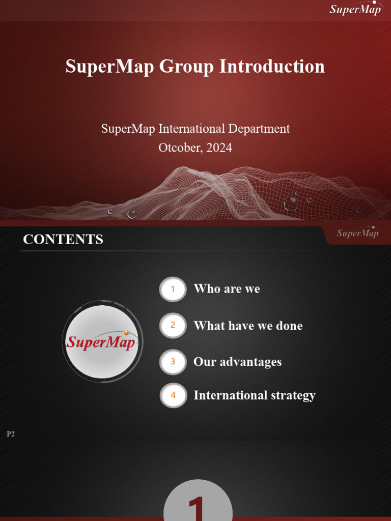 SuperMap Introduction 1018 | PDF | Geographic Information System ...