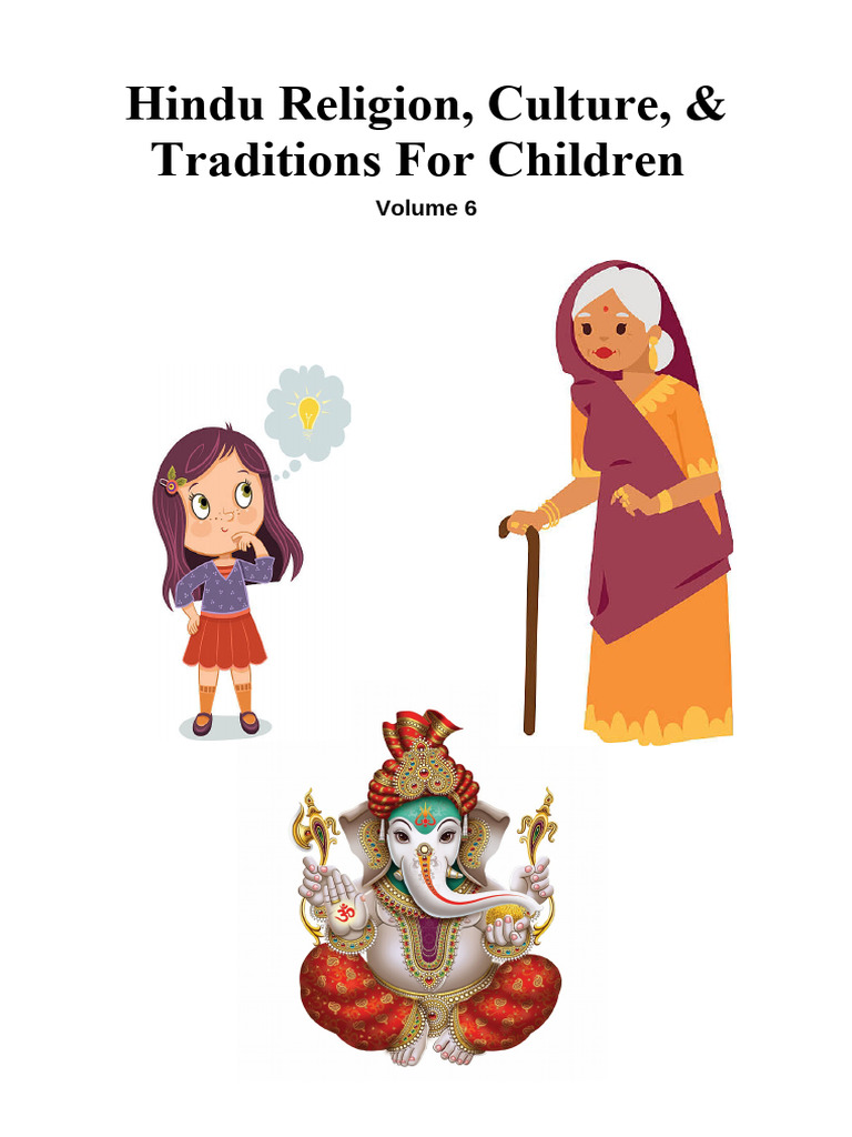 Hinduism For Kids Volume 6 There in Only God | PDF | Devi | Prayer