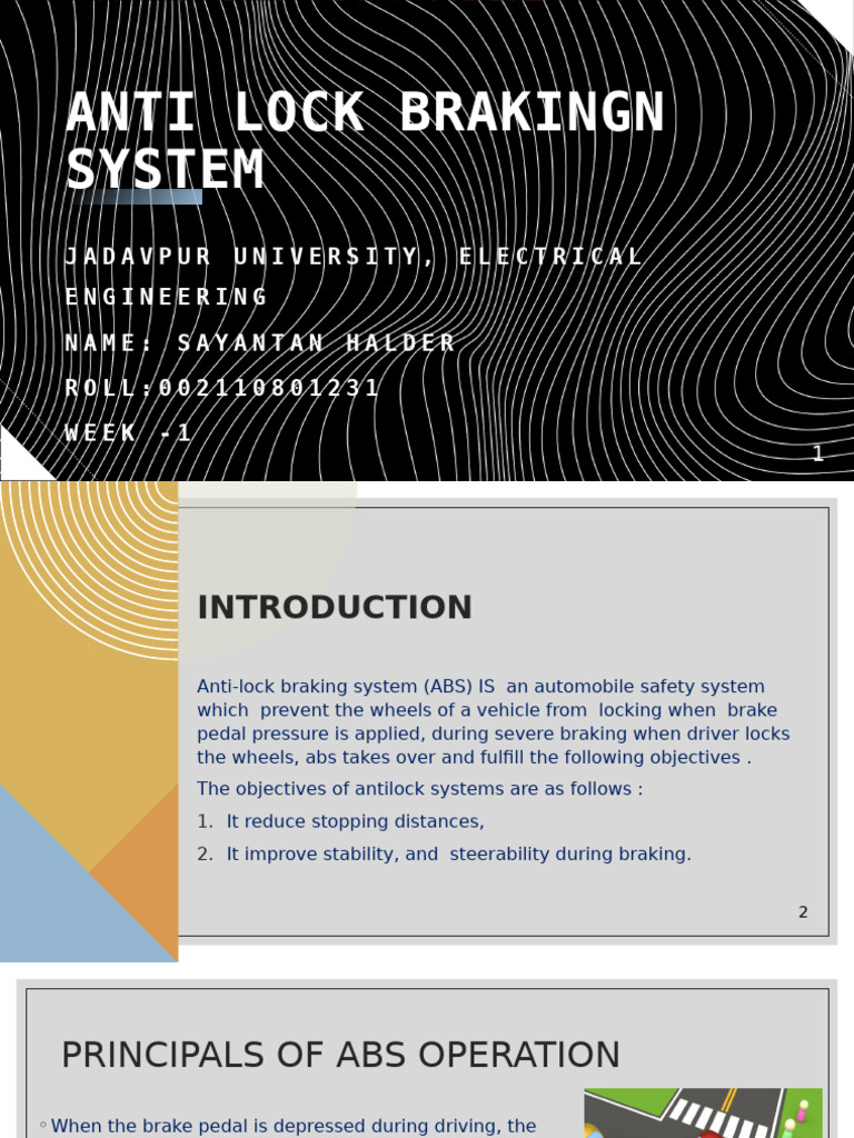 Anti-Lock Braking System Overview | PDF | Anti Lock Braking System | Brake