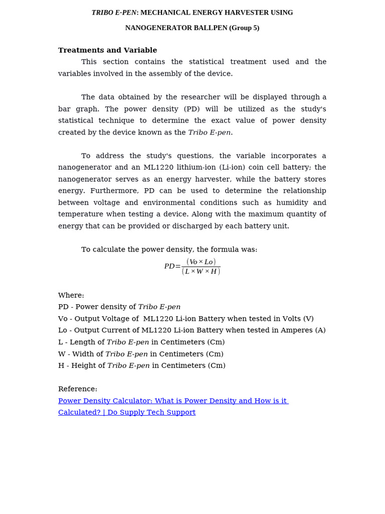 Treatments and Variable Final | PDF