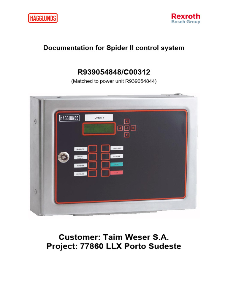 Hägglunds Spider - Documentation For Porto Sudeste | PDF | Digital Data | Parameter (Computer ...