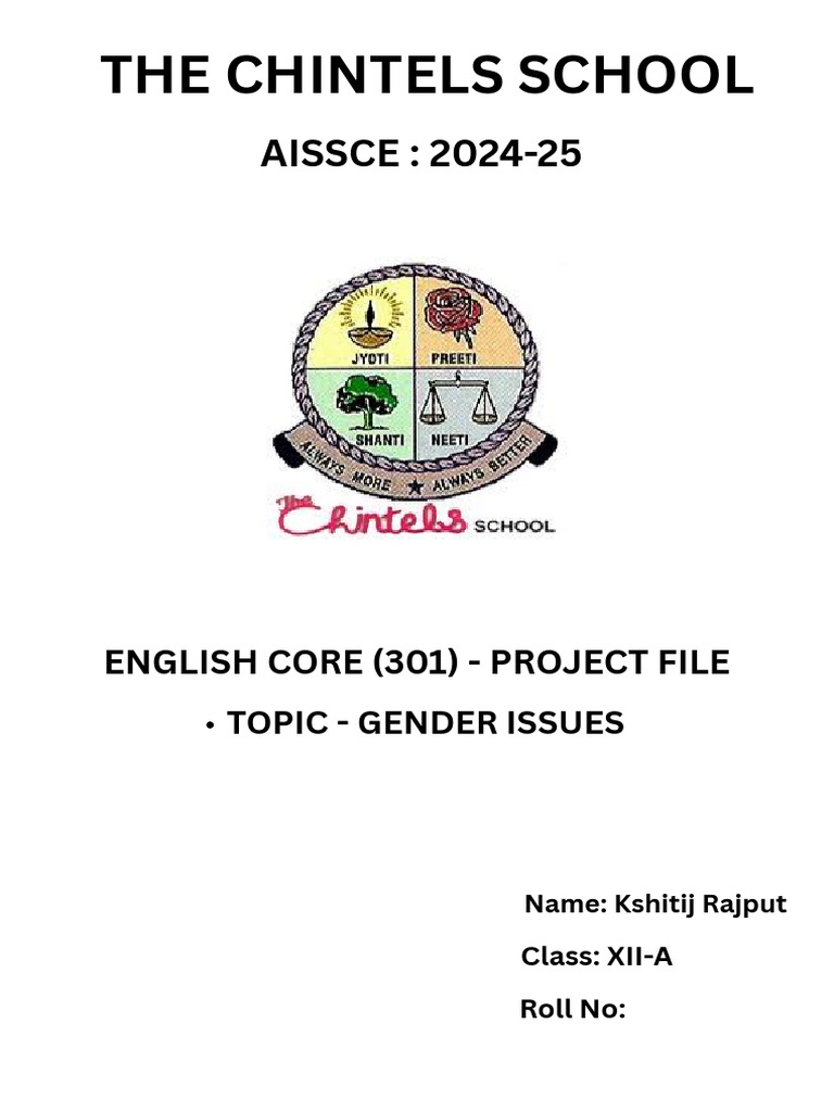 The Chintels School | PDF