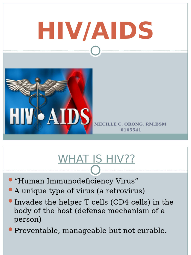 Understanding HIV/AIDS: Causes, Symptoms, and Treatment | PDF | Hiv ...