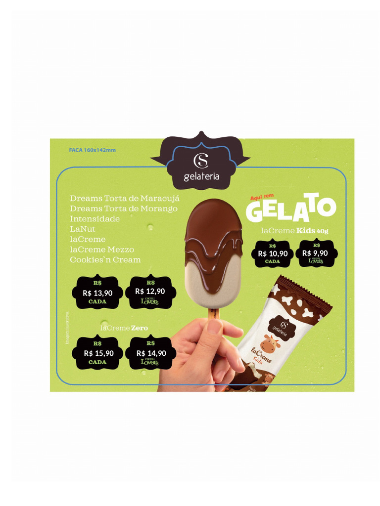 Precificador Gelato | PDF