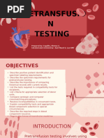 Blood Crossmatch Form | PDF