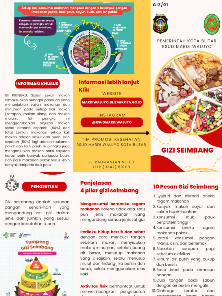Gizi Seimbang Isi Piringku | PDF
