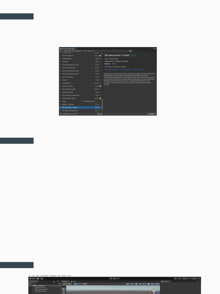 VR Grabbable Objects - classDemoPPT | PDF