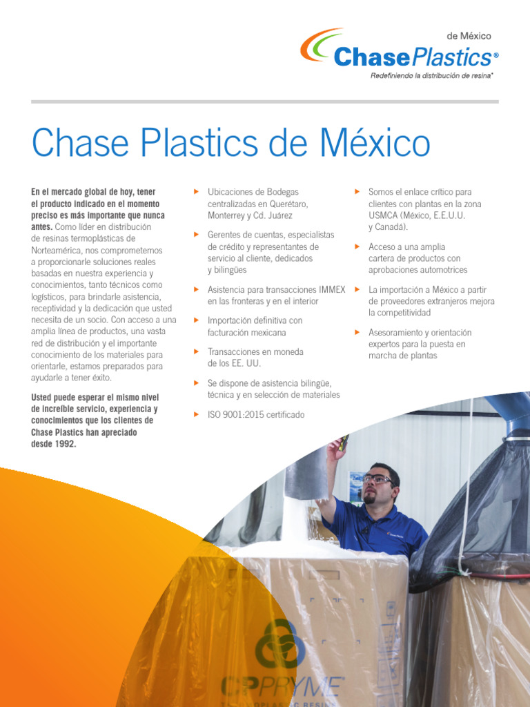 Chase Plastics en México: Soluciones y Servicios | PDF | México | Economias