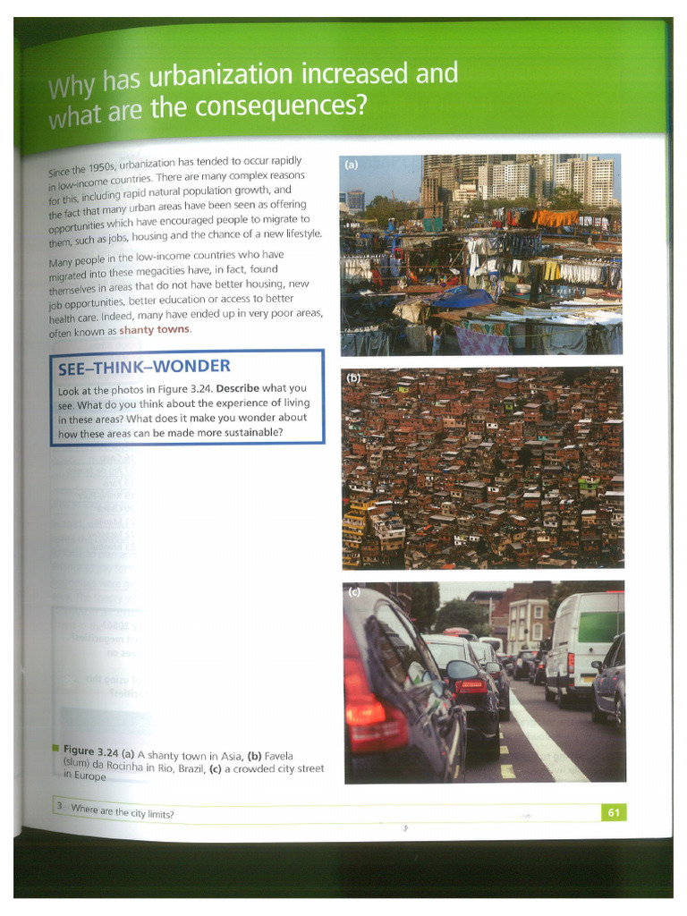 Causes Consequences of Urbanisation | PDF