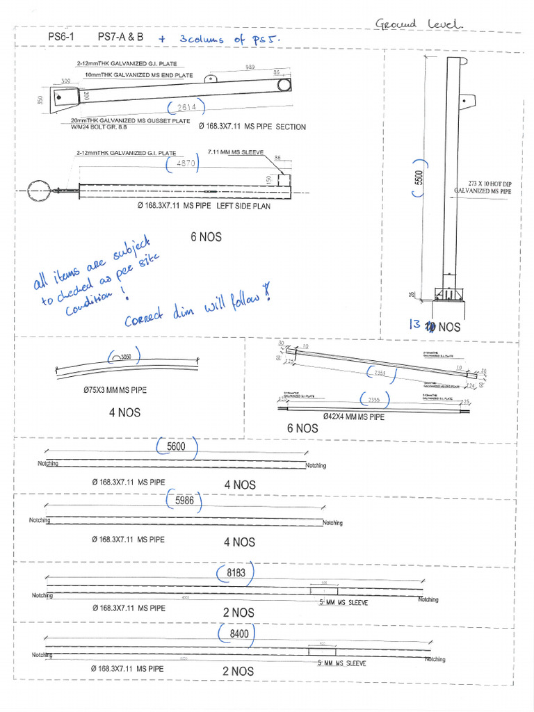 Ground Level ps7A-B-ps6 | PDF