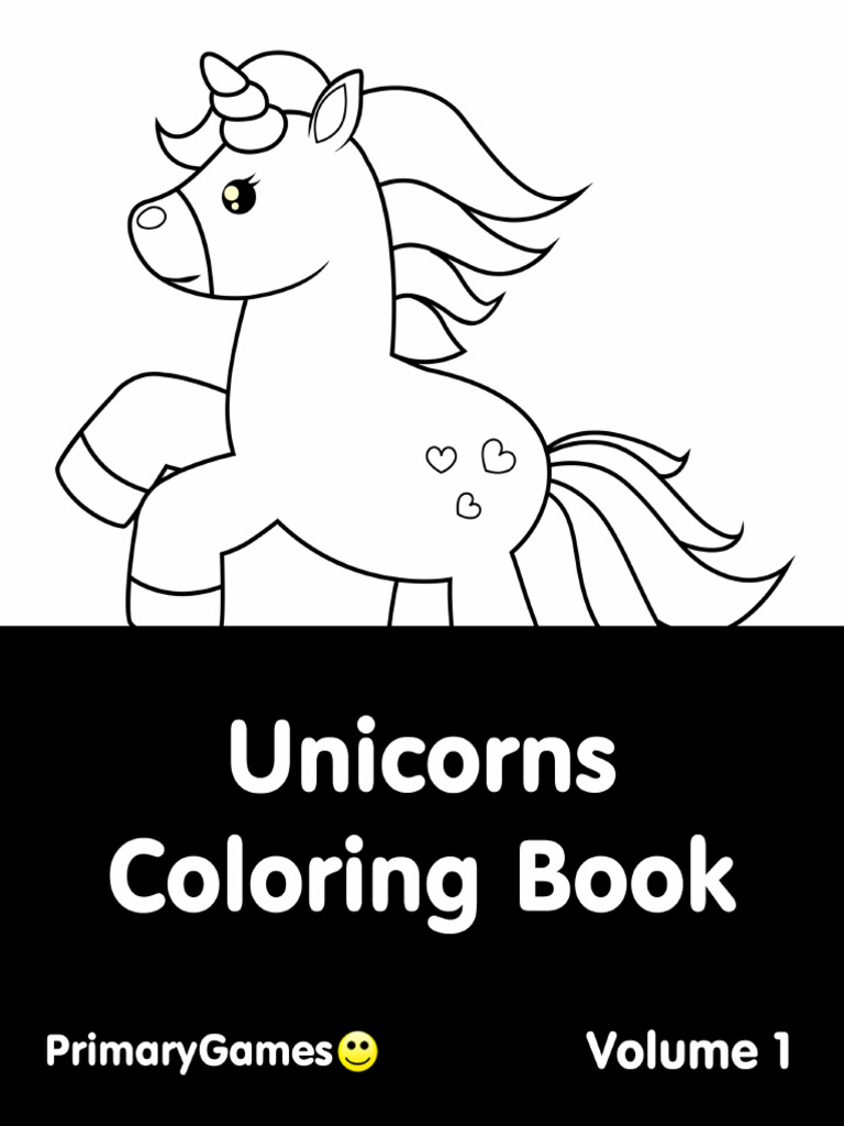 Unicorns Coloring Pages e Book 01 | PDF