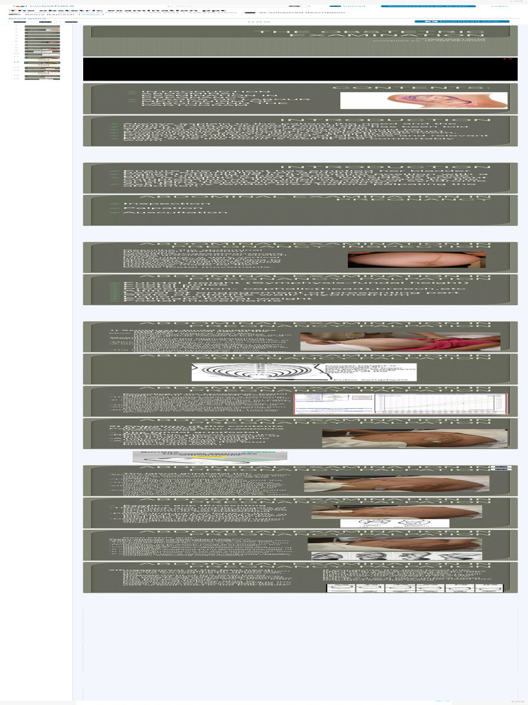 Obstetric Examination Techniques in Pregnancy | PDF