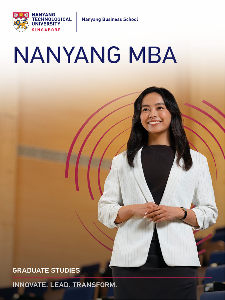 MBA Brochure | PDF | Master Of Business Administration