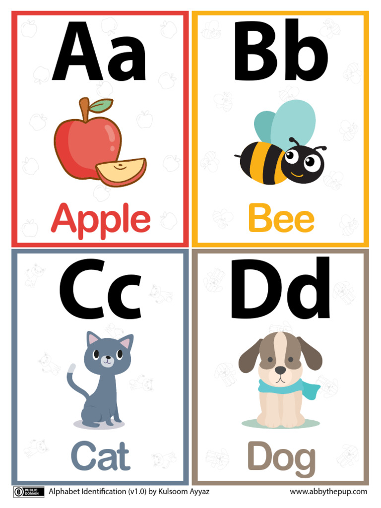 Alphabet Identification-Pages-Deleted 2 | PDF