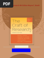 The Craft of Research Fifth Edition | PDF