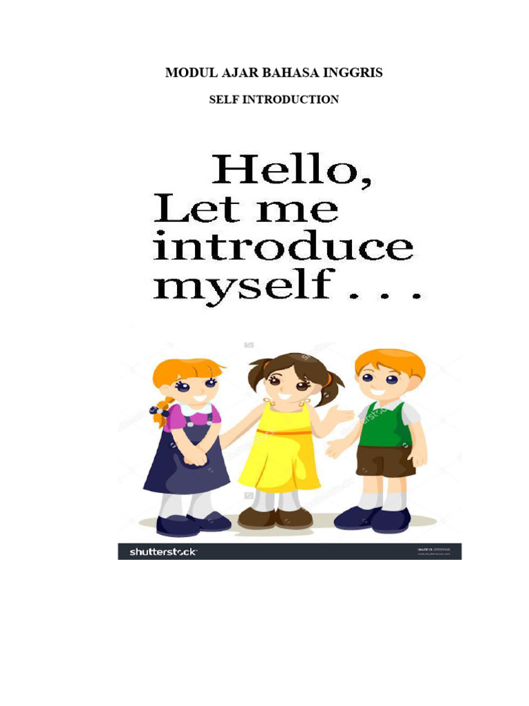 Modul Ajar Expressions Self and Other Introduction - Erni Fix | PDF