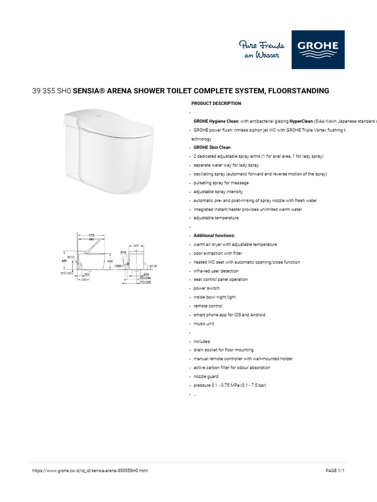 GROHE_Specification_Sheet_39355SH0 | PDF