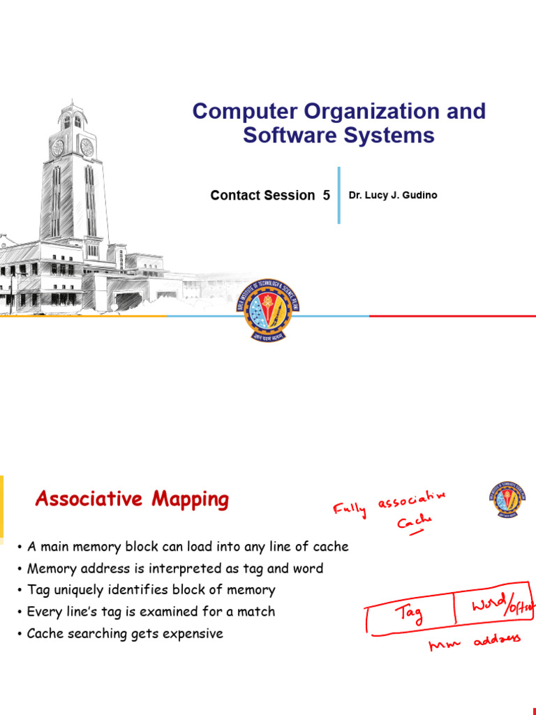 Contact Session 5 - With Annotation | PDF | Cpu Cache | Computing