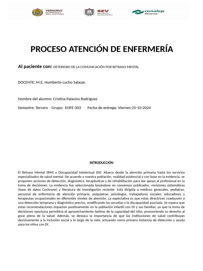 Formato PLACE 5667 | PDF | Comunicación | Discapacidad intelectual