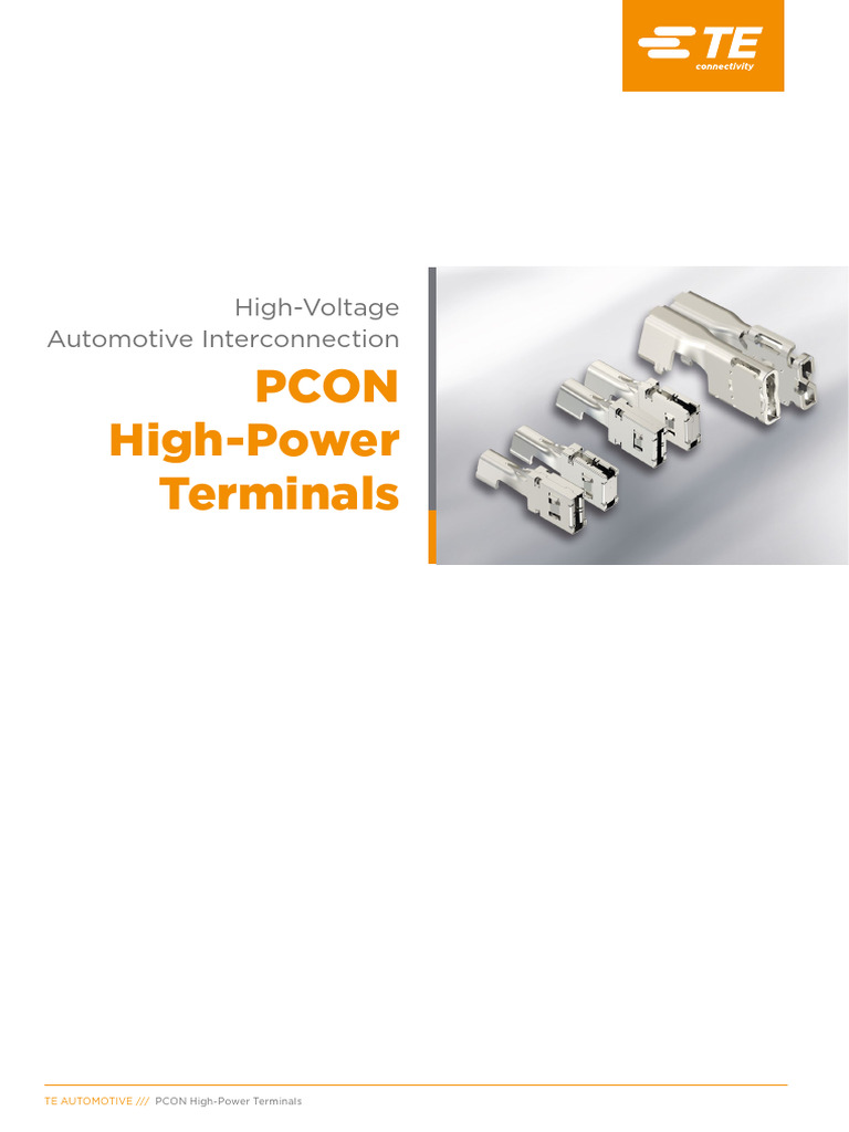 Aut Hems Flyer Pcon Terminals 3 1773983 6 | PDF | Electrical Connector ...