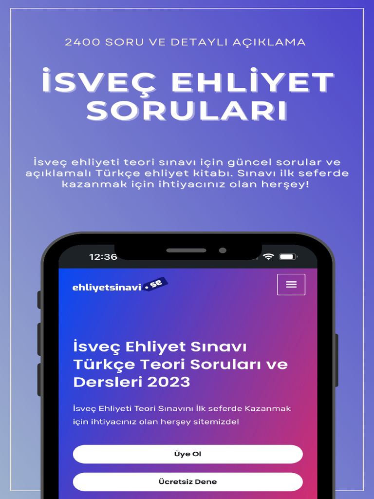 Isvec Ehliyet Sorulari | PDF