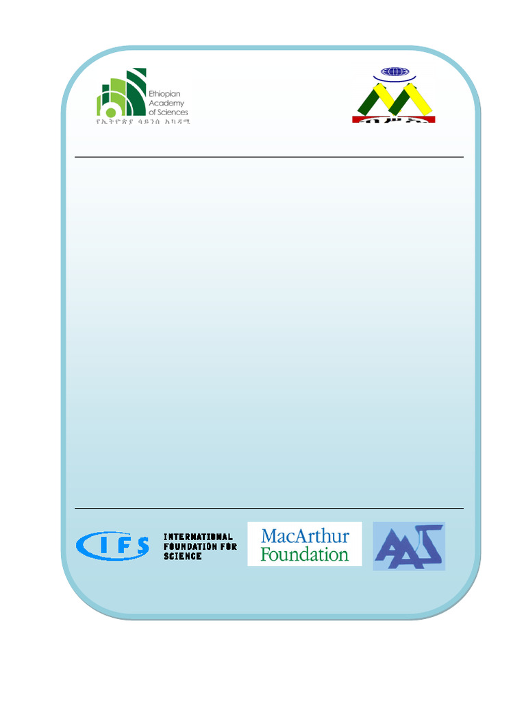 Ethiopia Country Study Report | PDF | Agriculture | Ethiopia