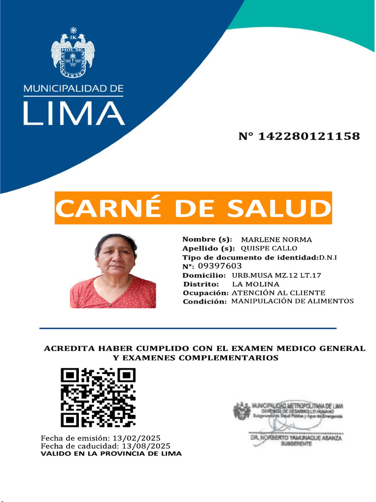 Marlene Norma Quispe Callo | PDF