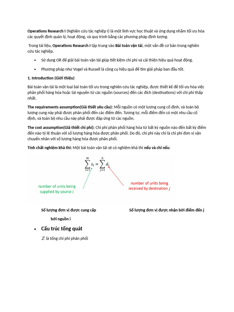 Operations Research I | PDF