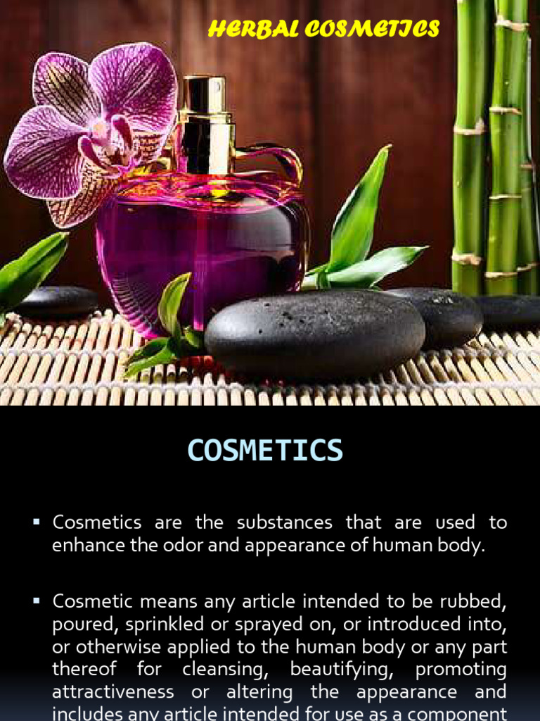 Introduction and Classifications of Cosmetics | PDF | Cosmetics
