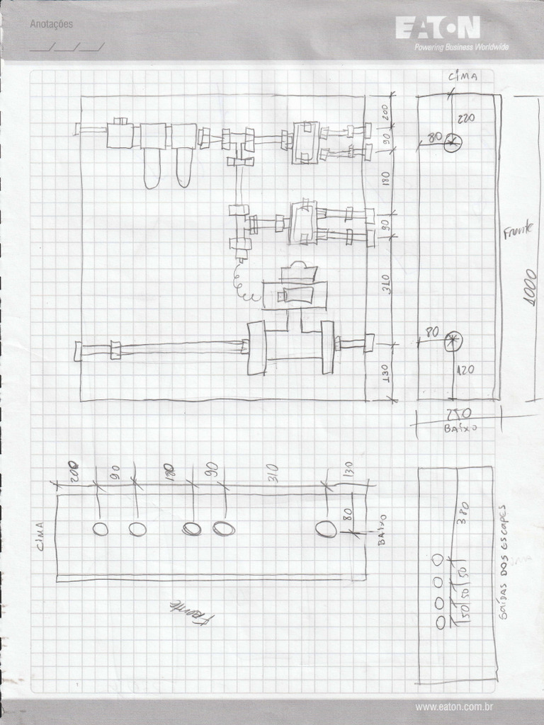 Painel pneumático - croqui | PDF