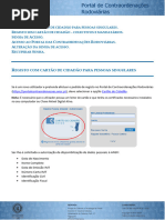 Passo A Passo Alteracao de e Mail Ou Senha SIARE | PDF | Direito