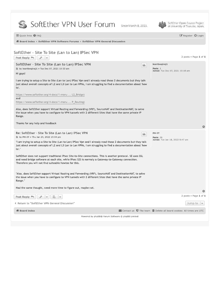 Softether VPN Bridge - 2 | PDF