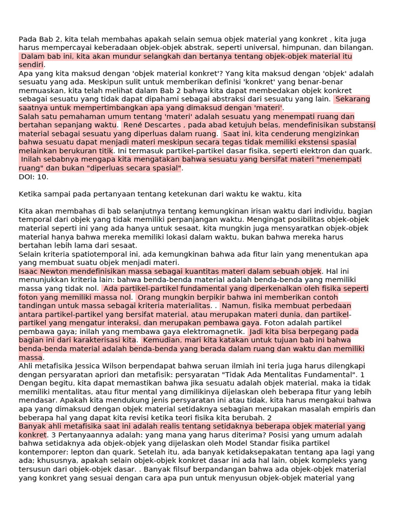 Summary Bab 3 Alyssa Ney | PDF