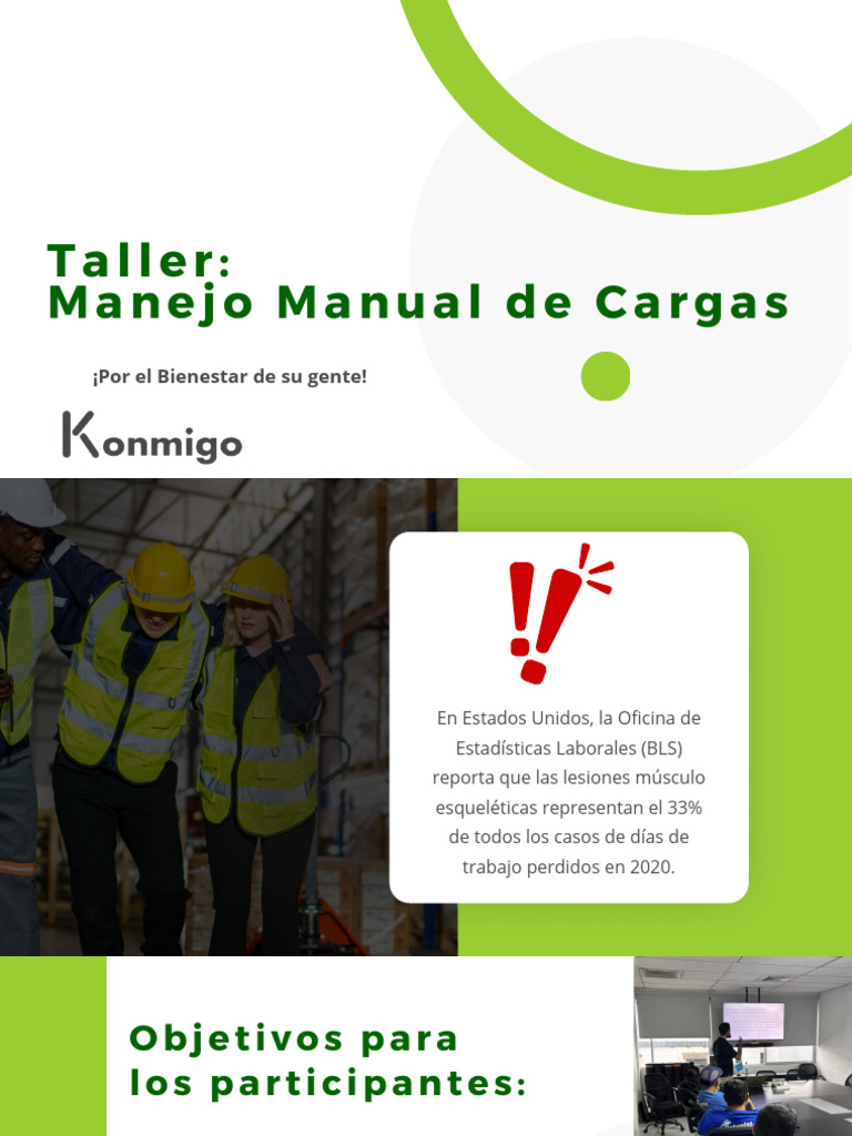 Manejo Manual de Cargas | PDF