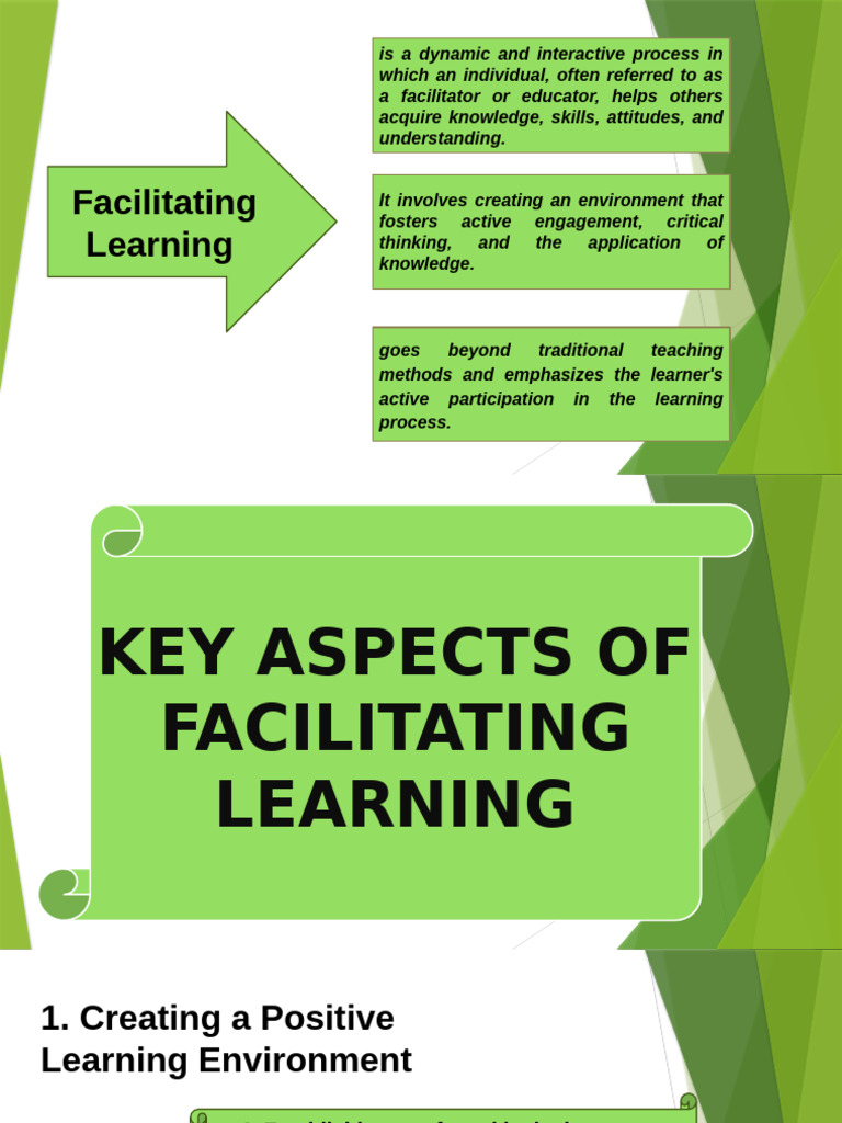 Facilitating Learning | PDF | Learning | Constructivism (Philosophy Of Education)