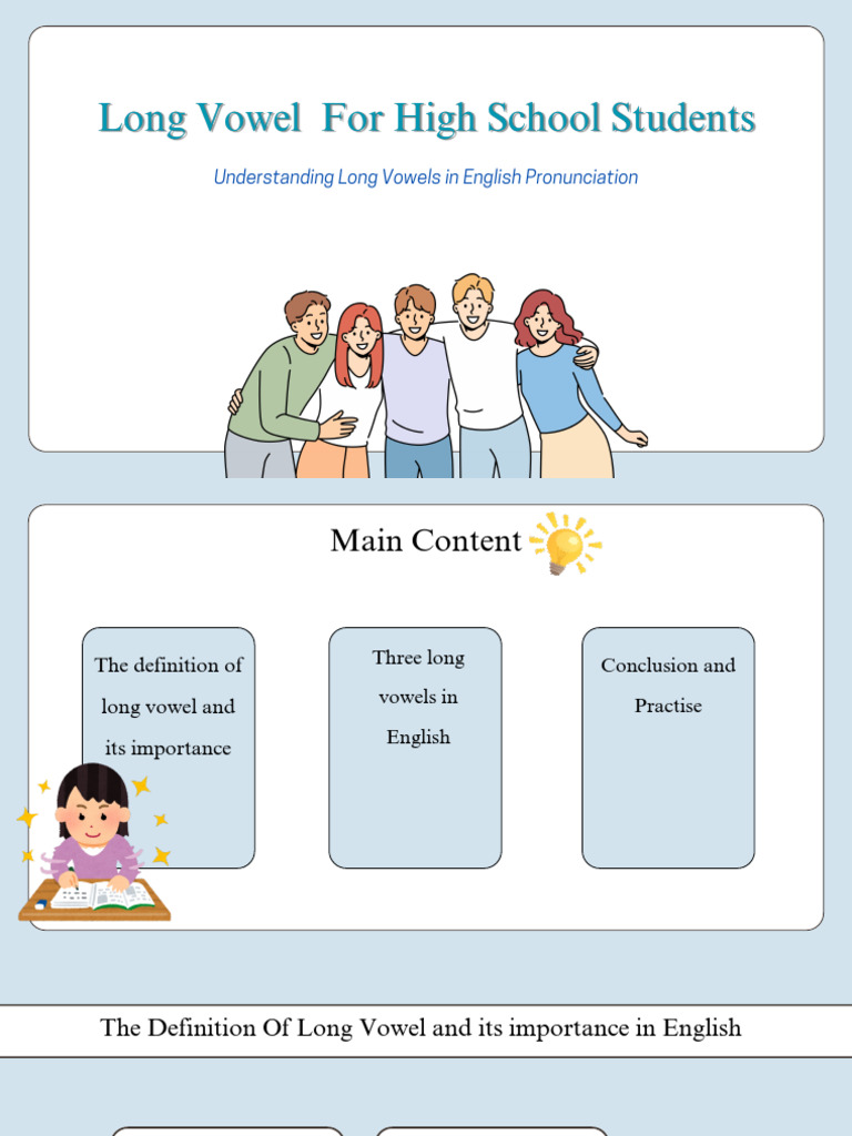 Mastering Long Vowel Sounds in English | PDF