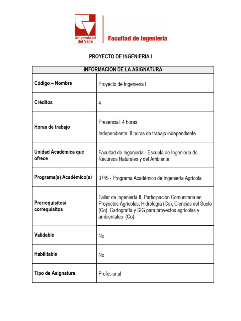 Micro_PROYECTO DE INGENIERIA I | PDF | Comunicación | Ingeniería