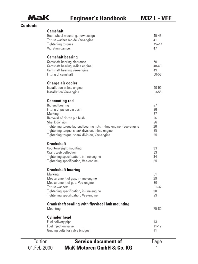 Manual Motor MAK 16cm32 | PDF | Nut (Hardware) | Valve