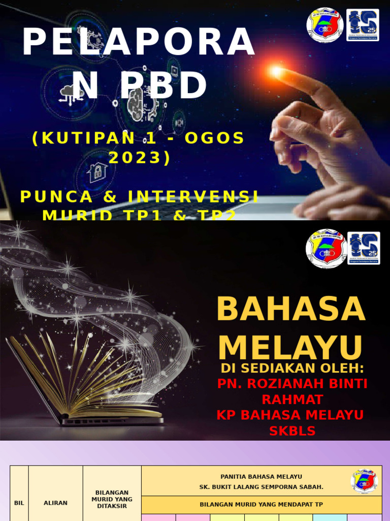 PELAPORAN PBD_KP BM SKBL | PDF