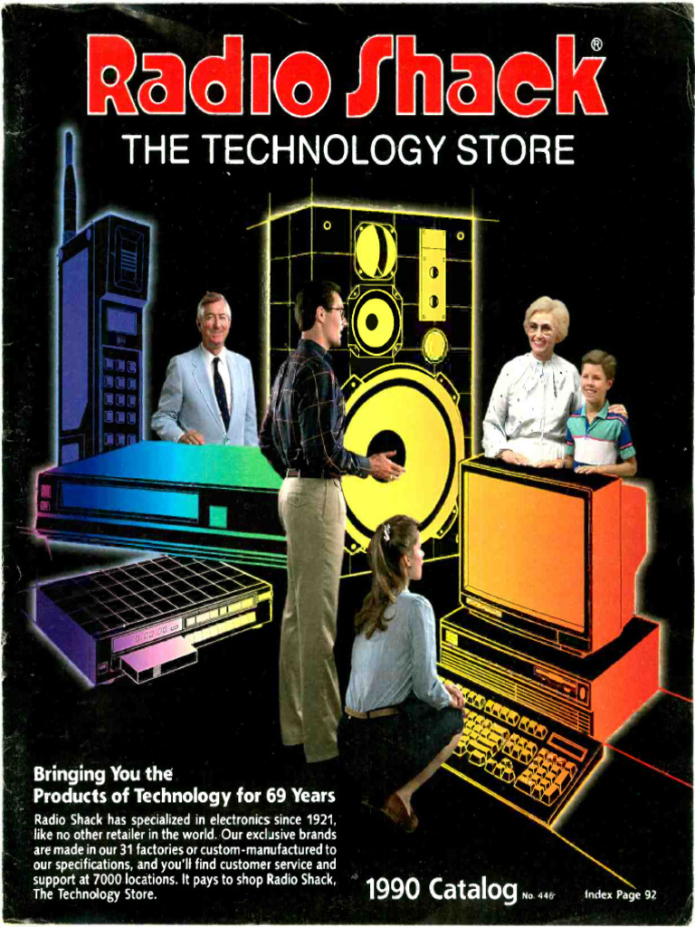 Radio Shack 1990 | PDF | Videocassette Recorder | Brand